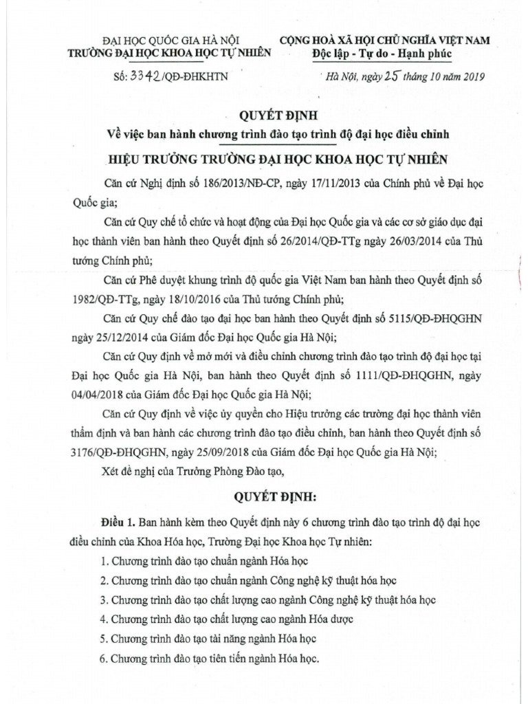 KCT CTDT Cnkt-Hoa-Hoc | PDF