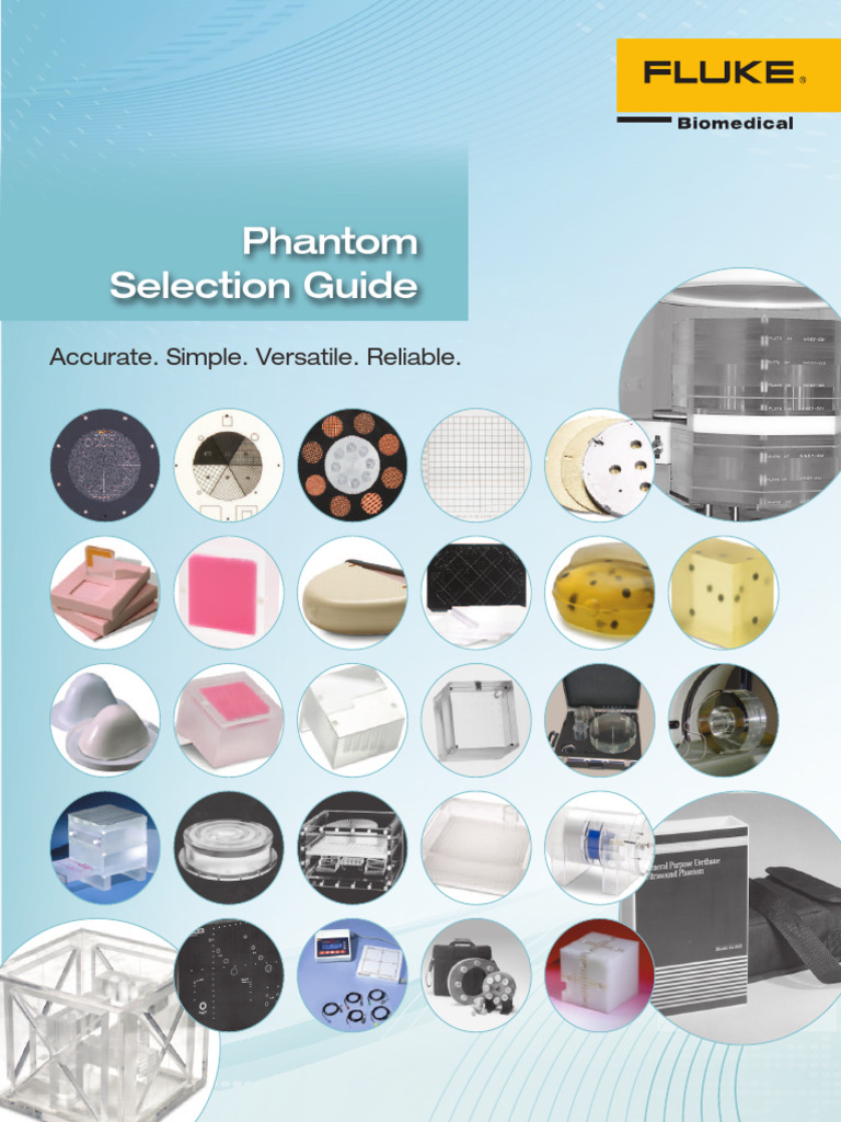phantom_selection_guide_ENG_C_W | PDF | Ct Scan | Radiography