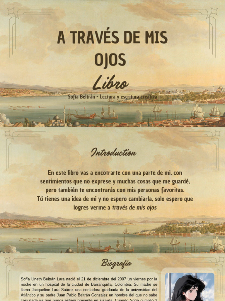 A través de mis ojos: Reflexiones y emociones | PDF | Amor