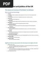 Changes To British Constitution Since 1997 | PDF | Constitution Of The ...