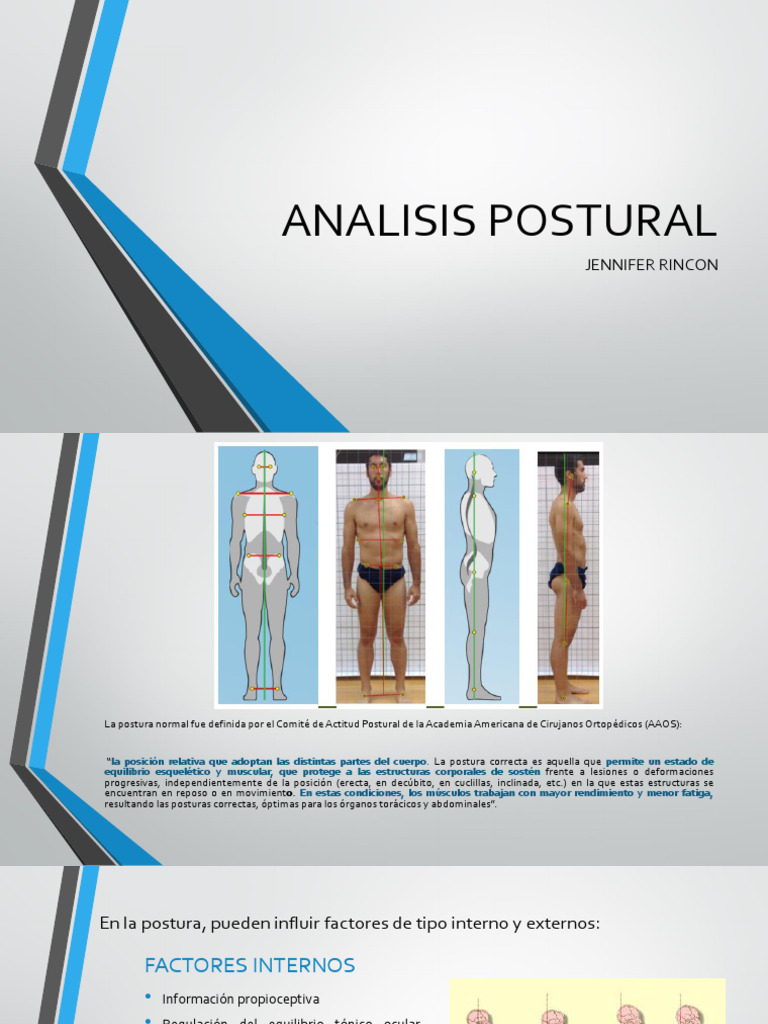 Analisis Postural | PDF | La columna vertebral | Sistema musculoesquelético