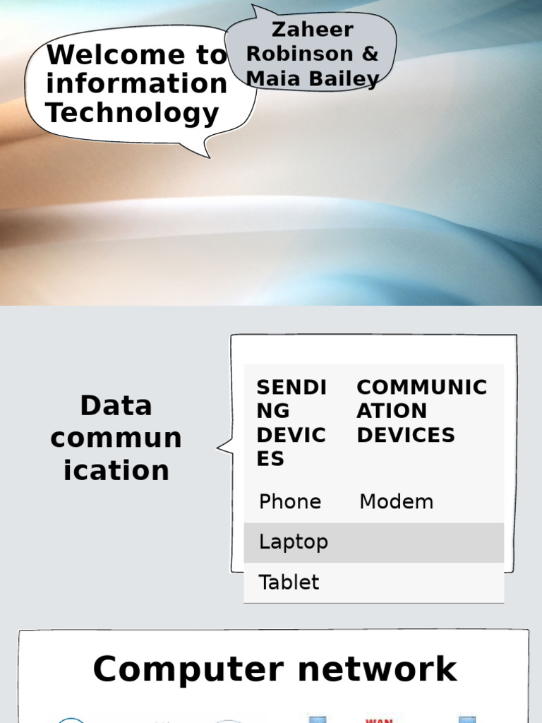 Welcome To Information Technology | PDF