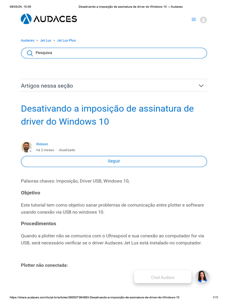 Desativando assinatura de driver no Windows 10 | PDF | Windows 10 ...