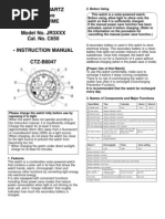 Citizen Navihawk Manual Book | PDF | Airspeed | Speed