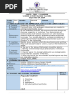q1 Le Science 5 Week 1 Split and Revised | PDF | Matter | Phase (Matter)