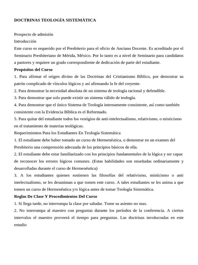 2 Doctrinas Teología Sistemática | PDF | La resurrección de Jesús ...