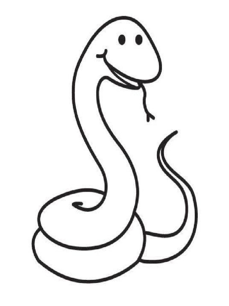 Snake To Color | PDF