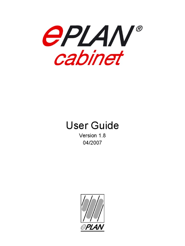 Userguide EPLAN Cabinet en | PDF | Menu (Computing) | Computer File