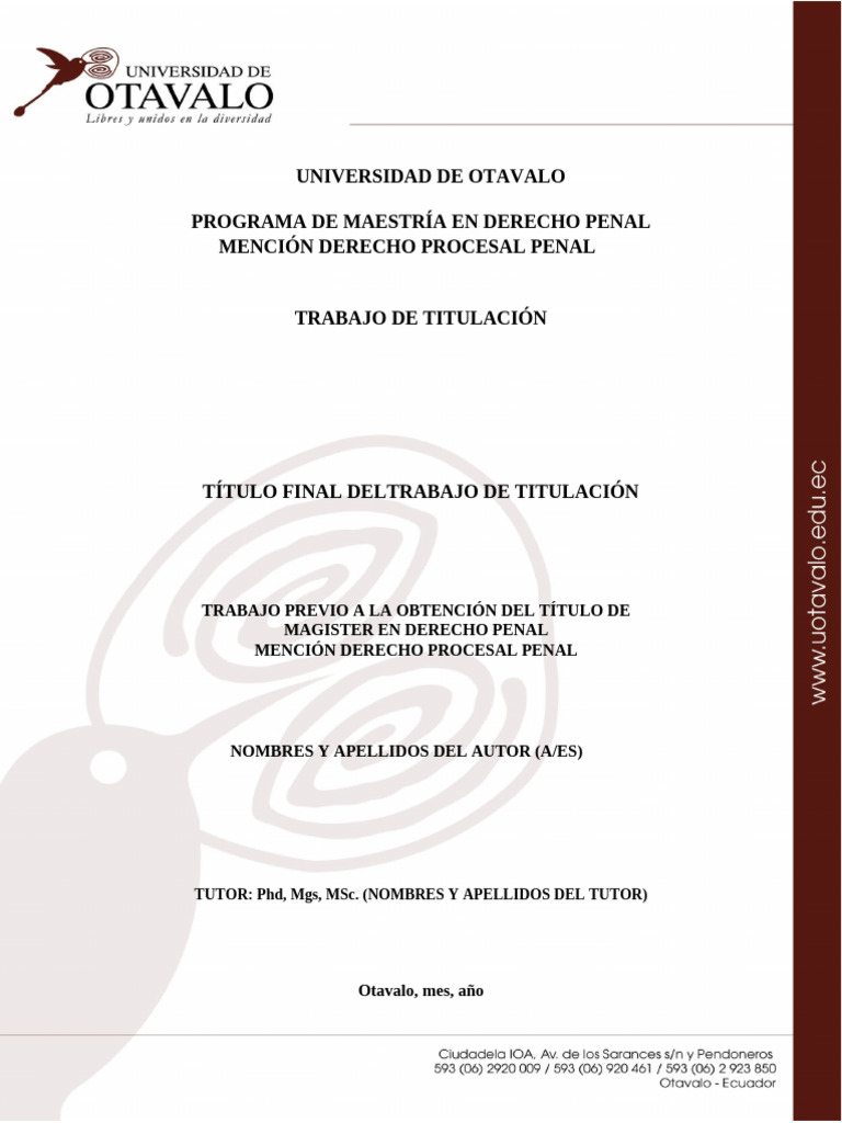 2.anexo II Portada Trabajo Final | PDF | Ciencia y matemáticas
