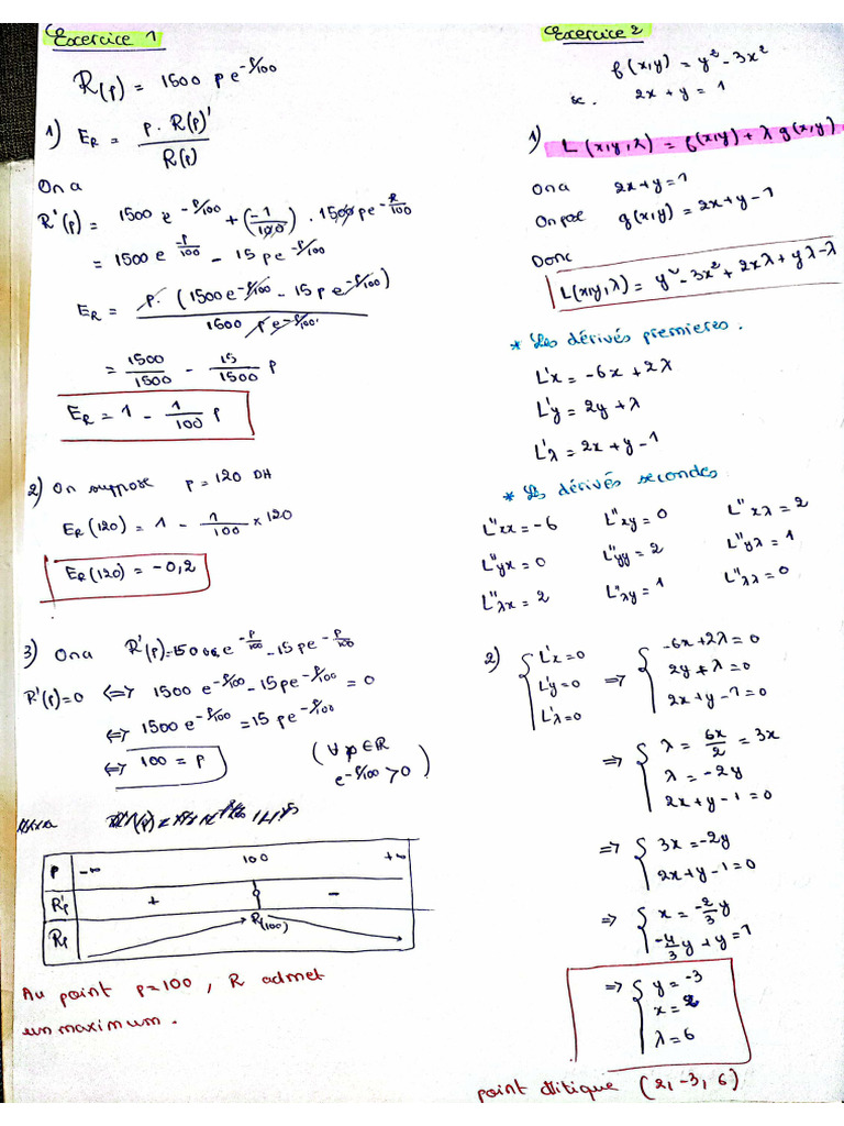 Solution Proposée de CF Math G3 | PDF