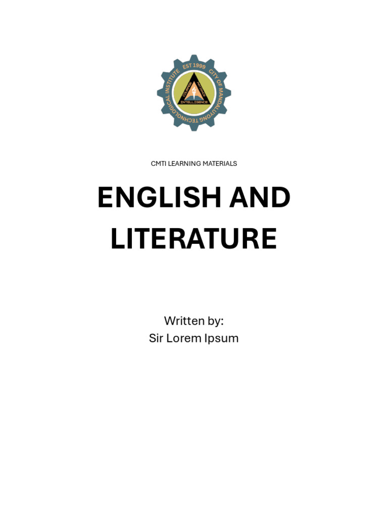 Cmti Learning Materials | PDF