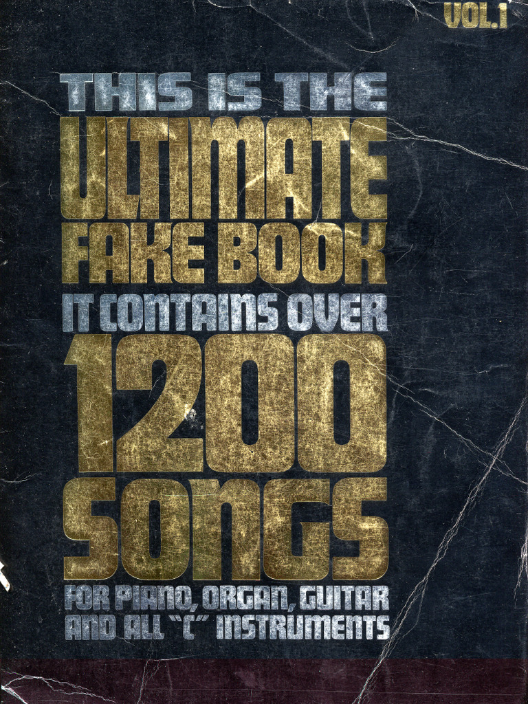 Ultimate Fake Book: 1200 Songs | PDF