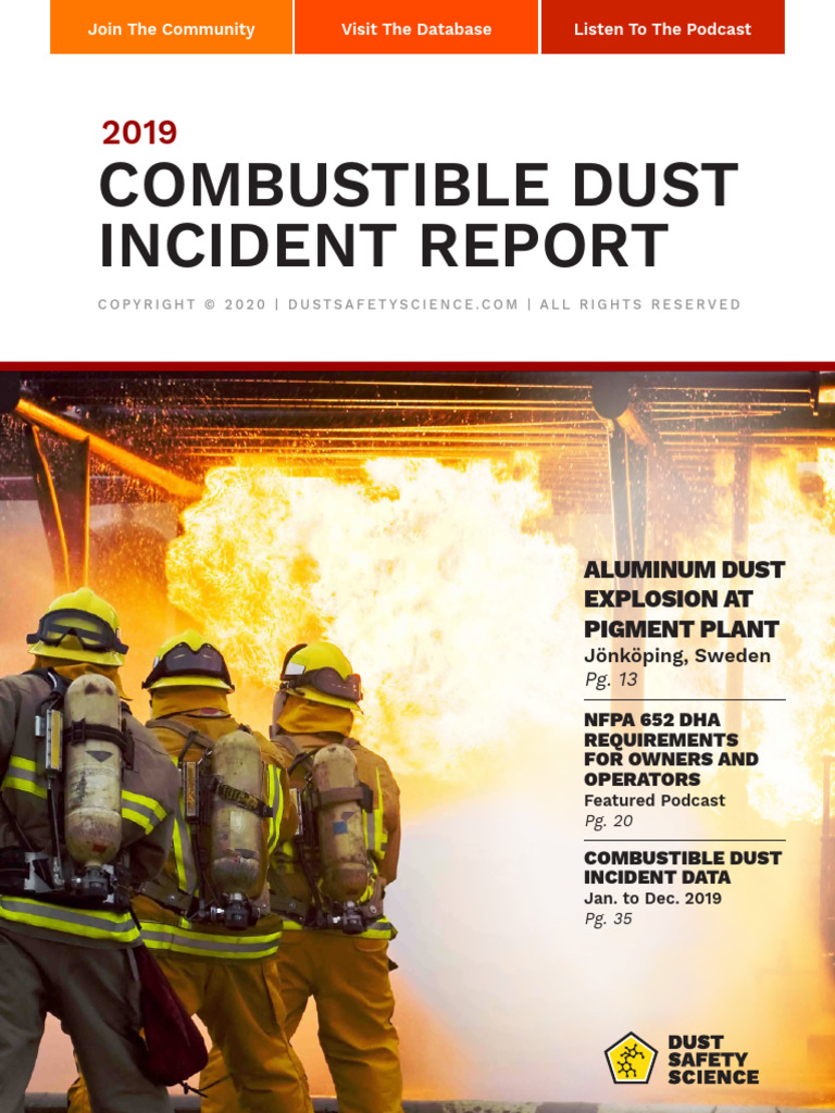Combustible Dust | PDF | Firefighter | Occupational Safety And Health ...