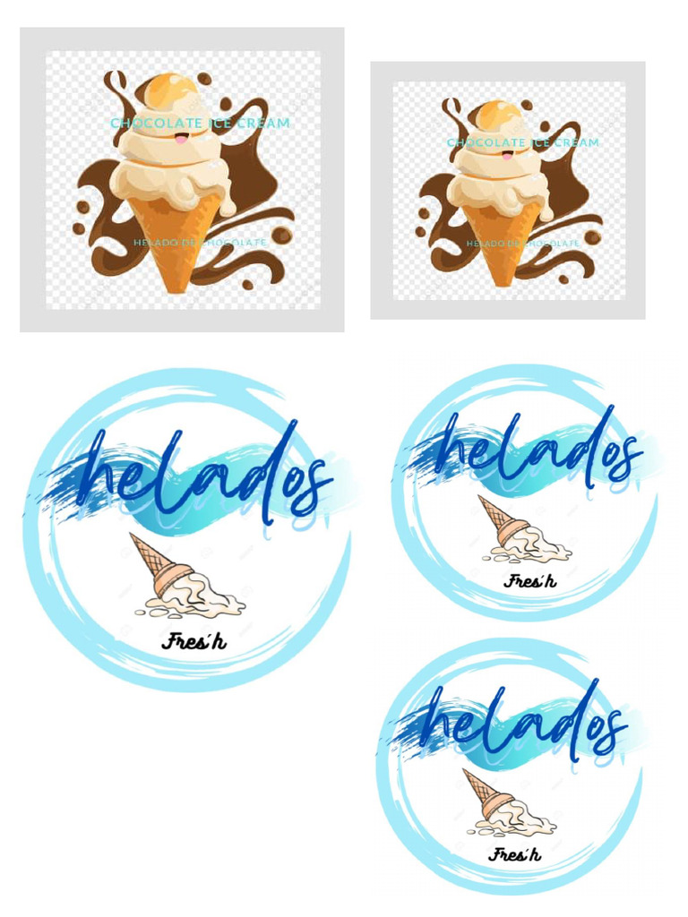 Sticker Helados | PDF