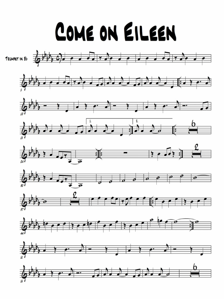 Come On Eileen | PDF