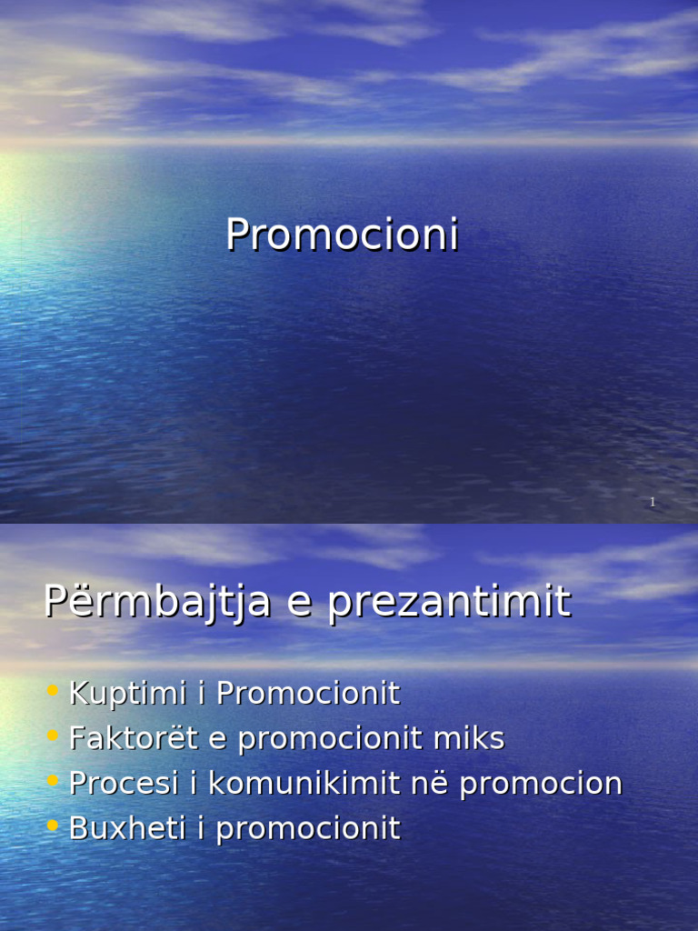 9 Promocioni Updated | PDF