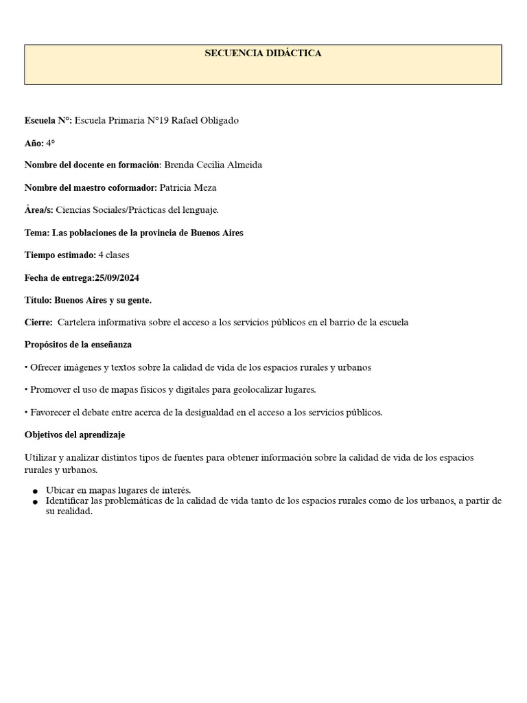 Secuencia Poblacion Rural y Urbana de Bs As | PDF | Enseñando | Área rural