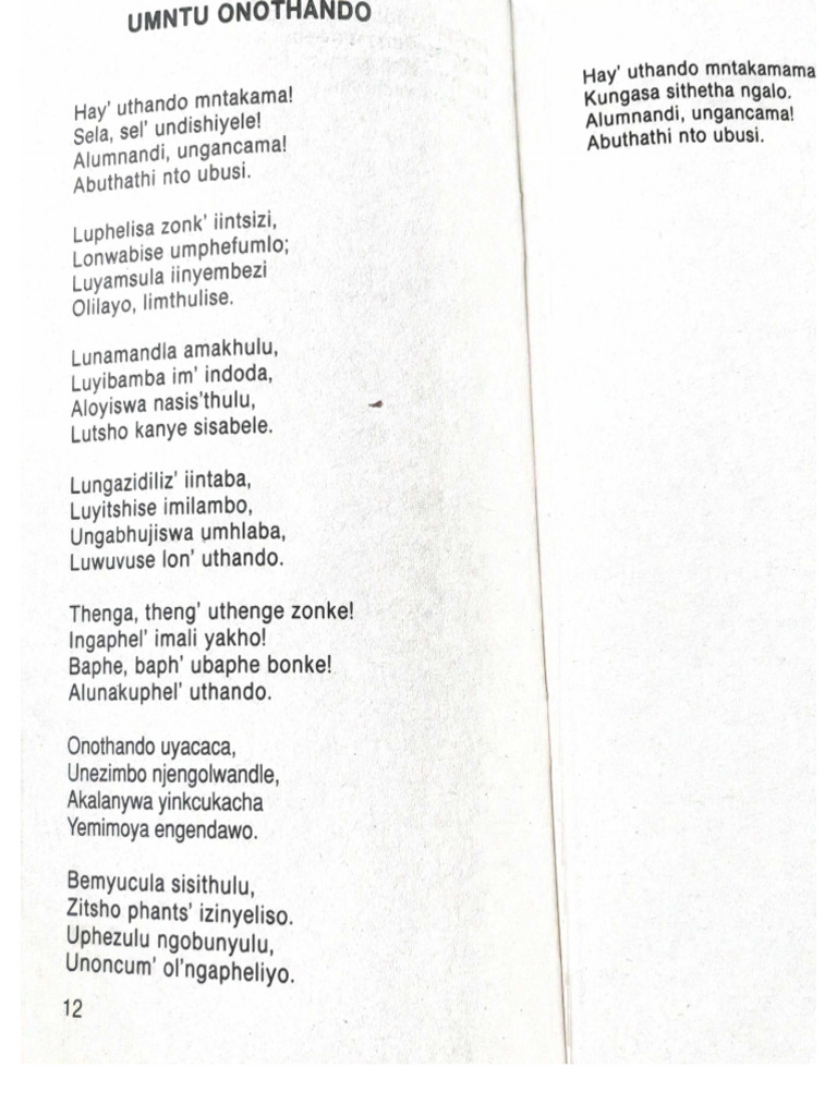 Um Bongo | PDF | Poetry