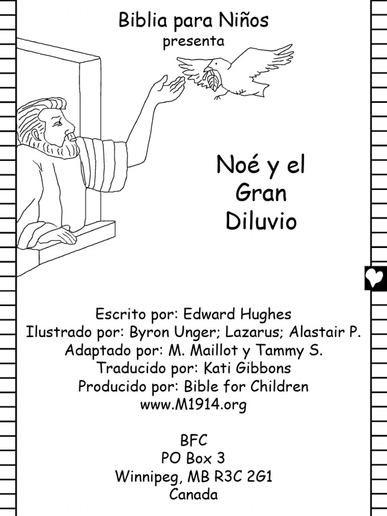 03 Noah and The Great Flood Spanish CB | PDF | Arca de Noé | Noé