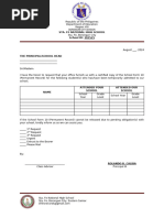 Form 137 Request Letter | PDF