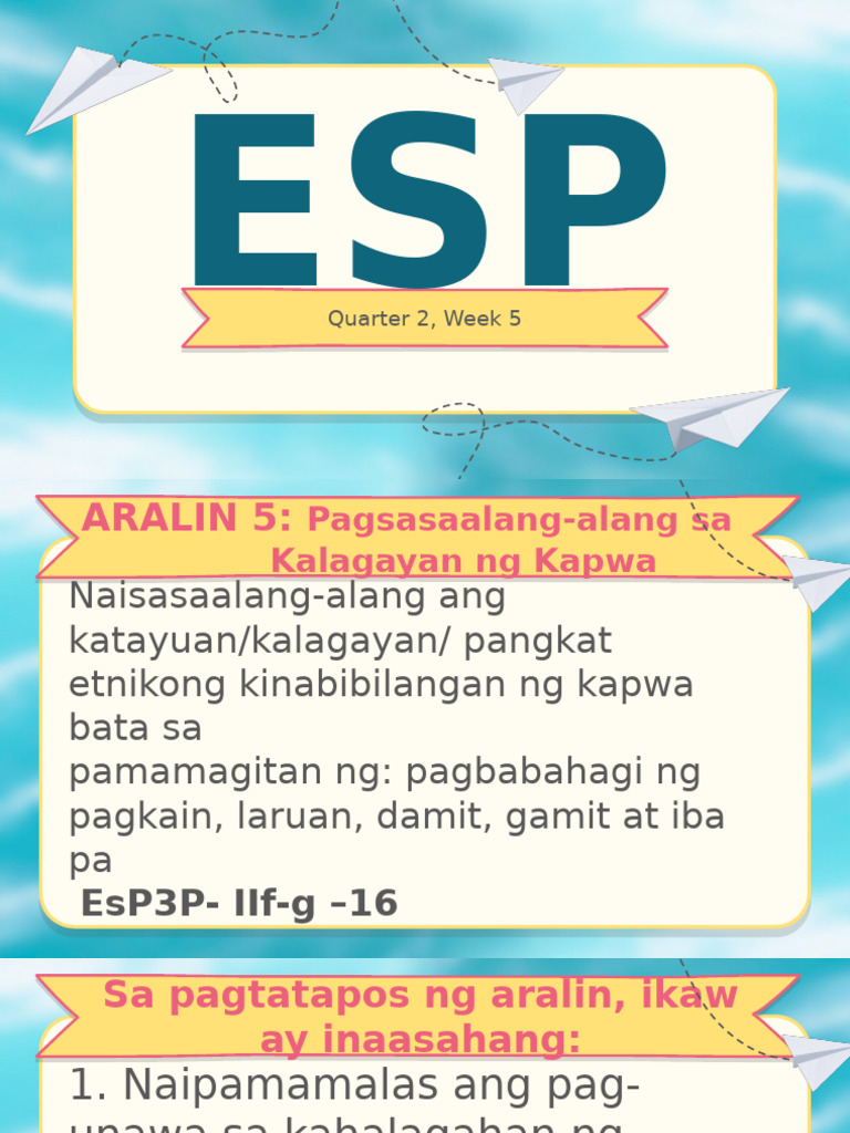 Esp Q2W5 D3 | PDF