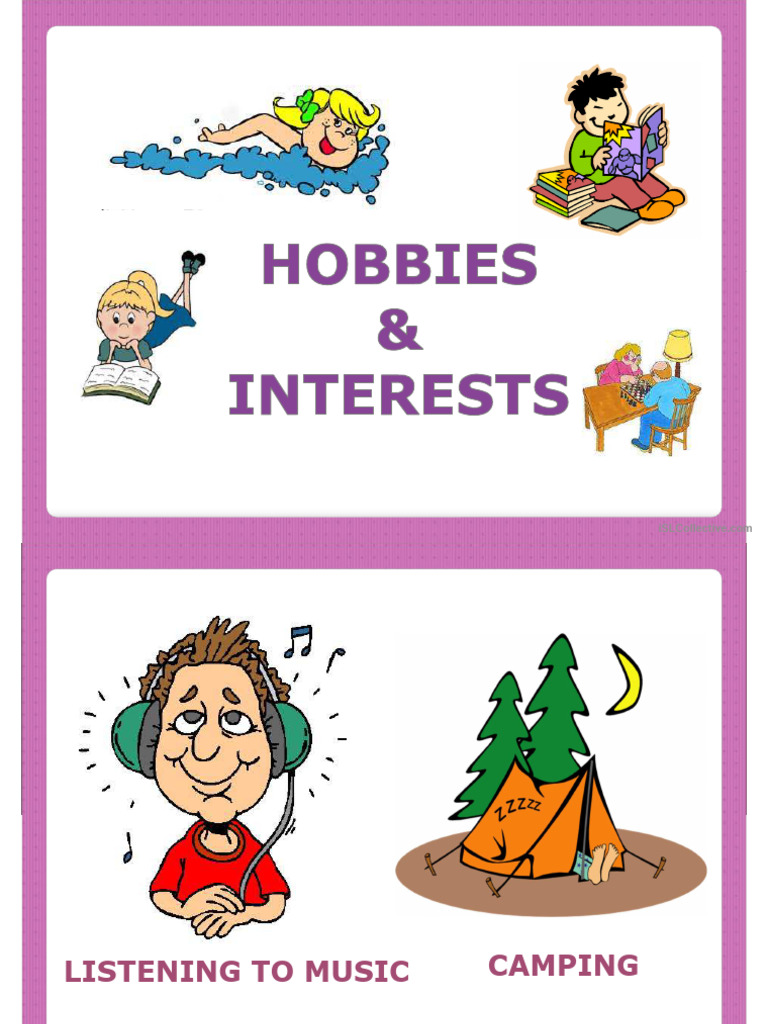 Hobbies & Interests | PDF | Sports & Recreation