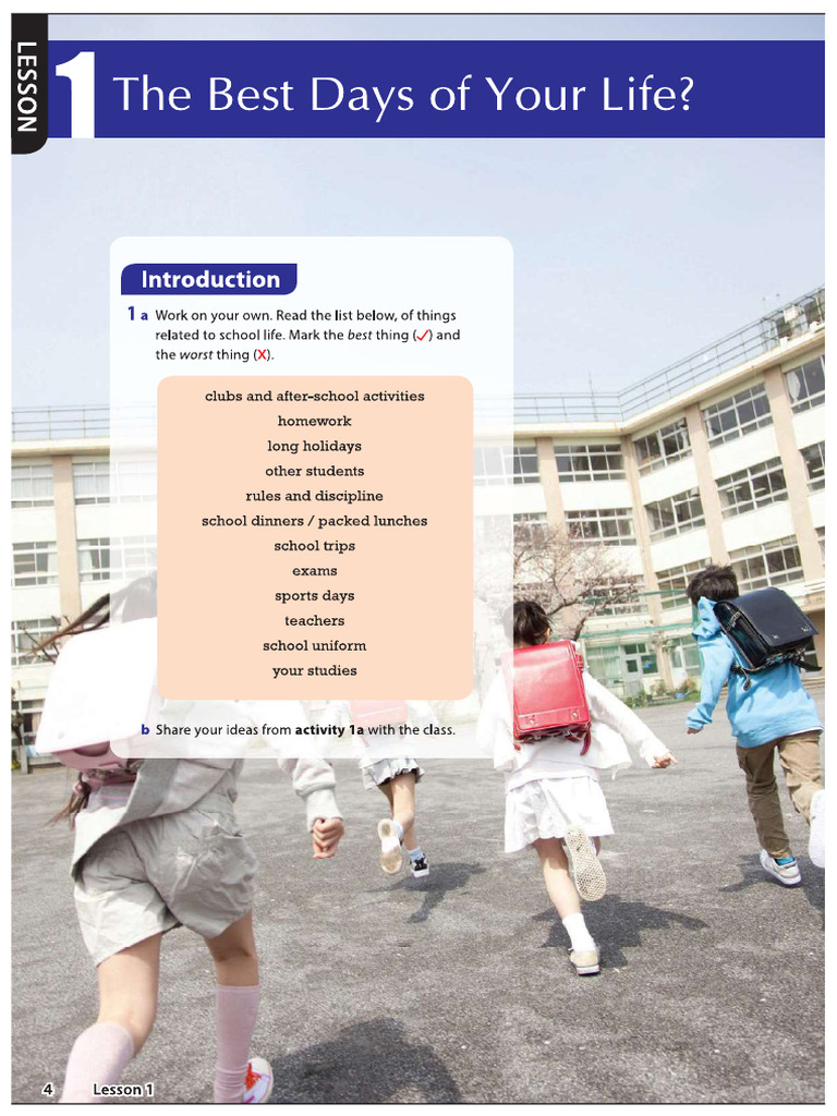 Time To Talk - Lesson 1 e 2 | PDF