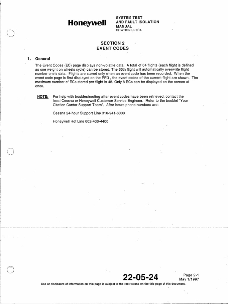 Primus 1000 Error Codes - C560 Ultra | PDF