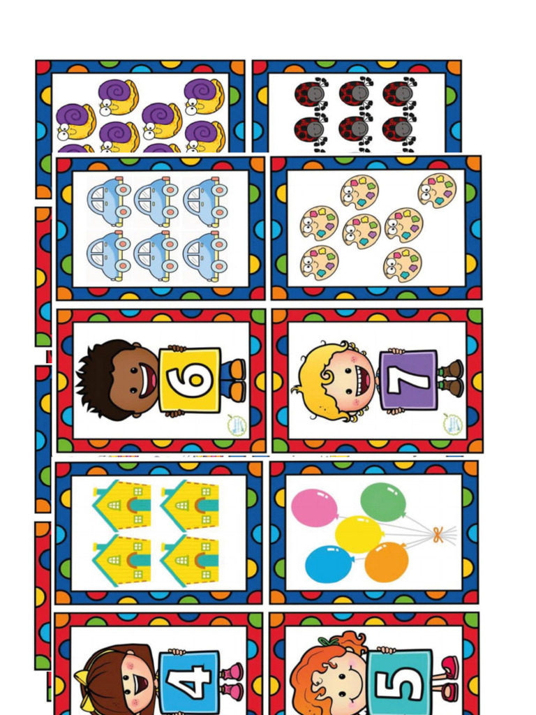 Memorama de Número | PDF