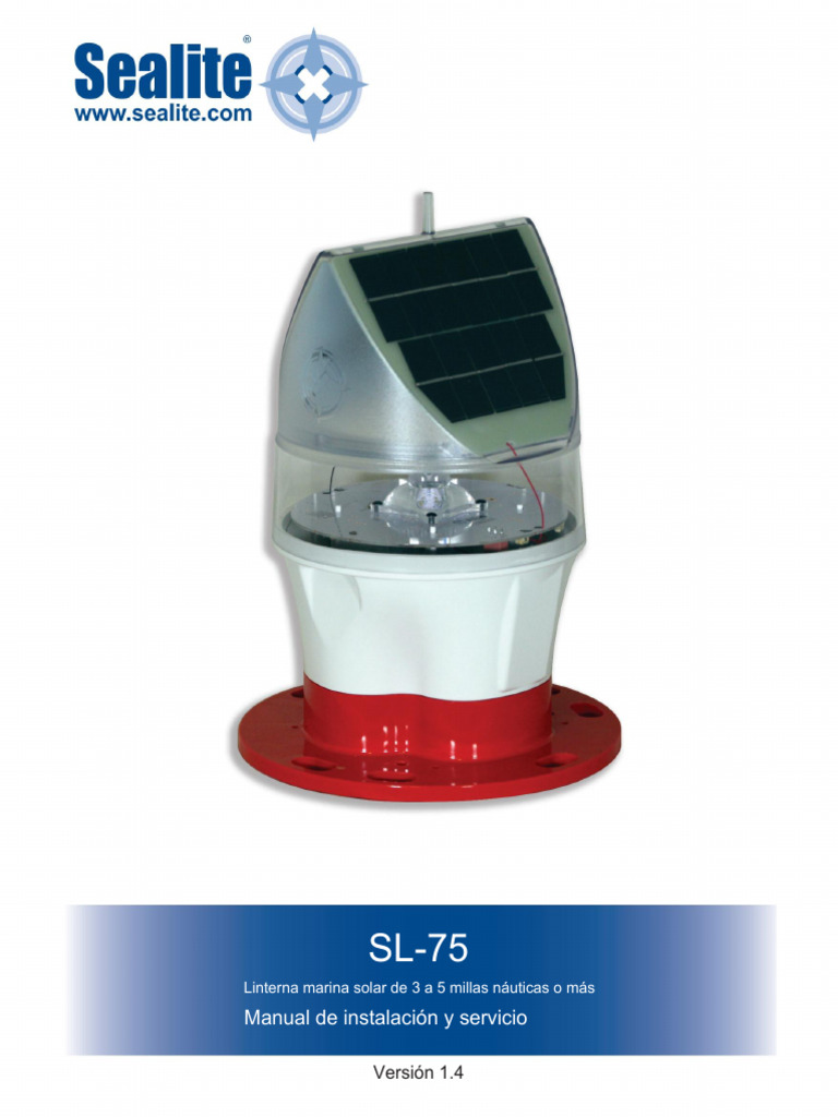 Sl 75 Manual V1 5 En Lr Pdf Diodo Emisor De Luz Ingenieria Eléctrica