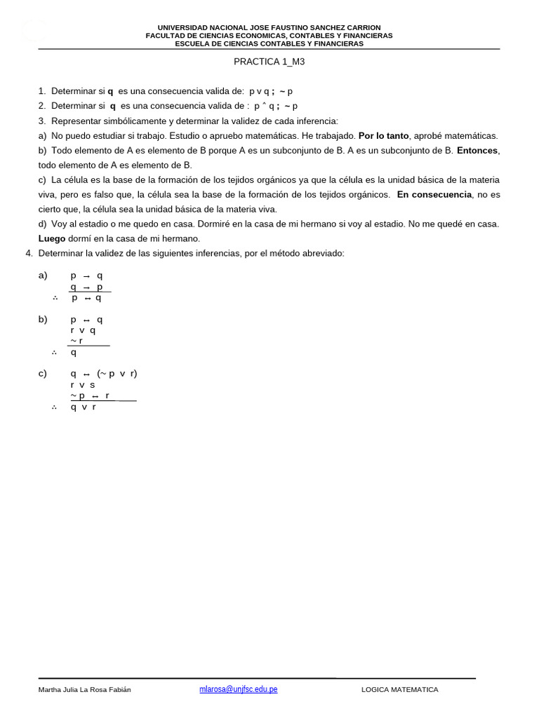 Practica 1 - m3 LM 2024 | PDF