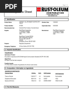 SuperPaint Interior Satin Data Sheet | PDF | Working Conditions | Safety