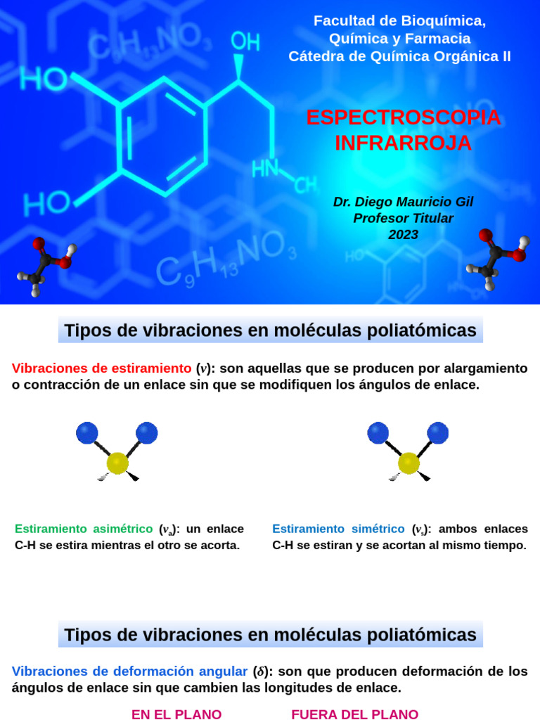 Espectroscopia IR - Diapos Animadas | PDF | Espectroscopia infrarroja ...