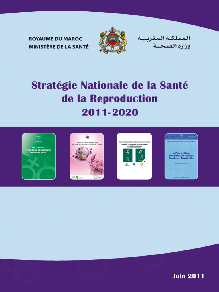 Stratégie Nationale de La Santé de La Reproduction 2011-2020 | PDF