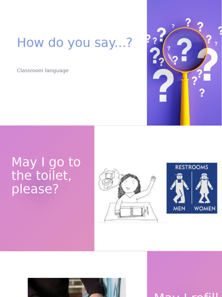 A1 - Classroom Language | PDF