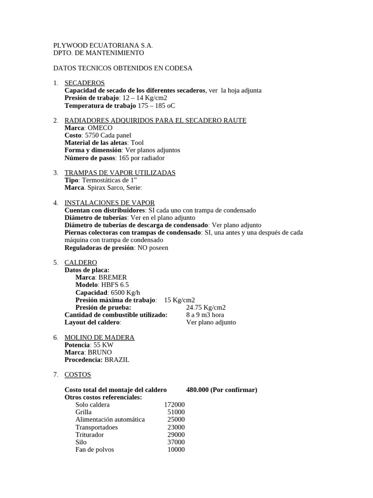 Codesa | PDF | Hogar, jardinería y bricolaje | Tecnología