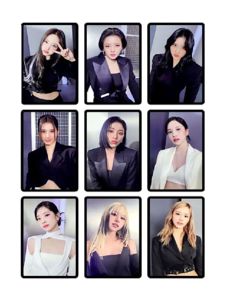 Photocards Twice Ready To Be | PDF