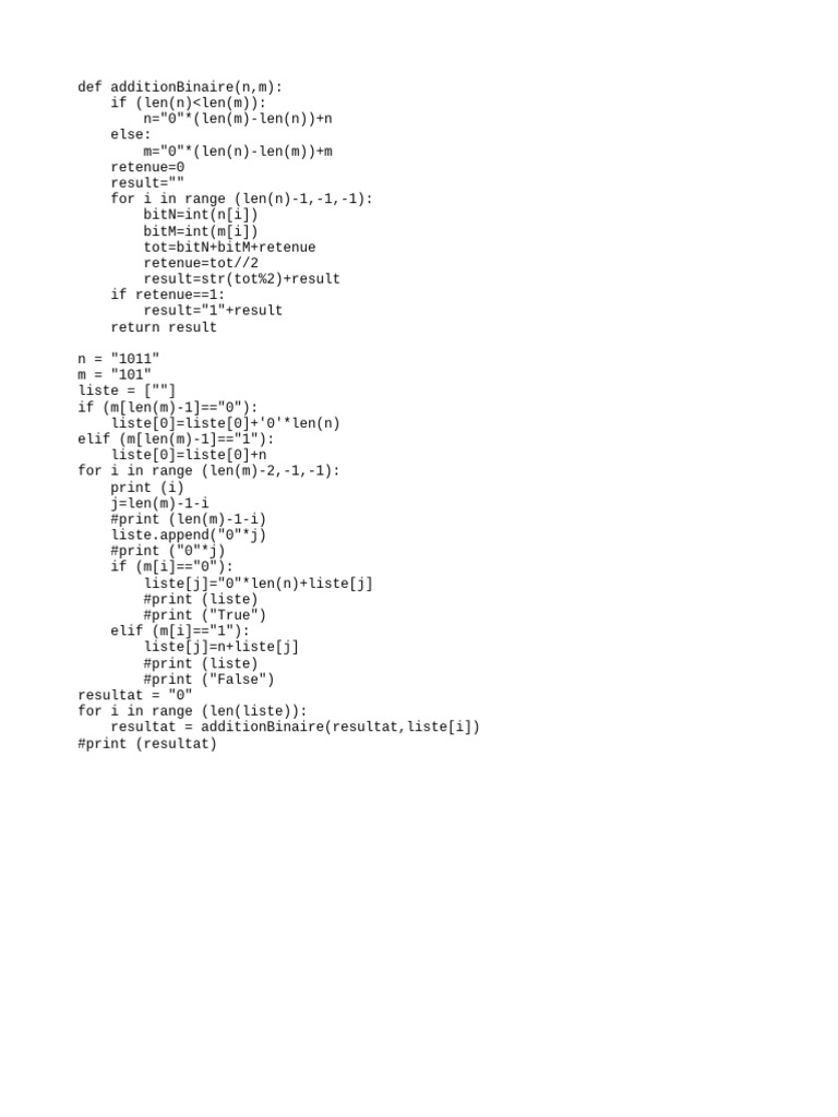Script Trace Multiplication Nsi | PDF | Teaching Methods & Materials ...