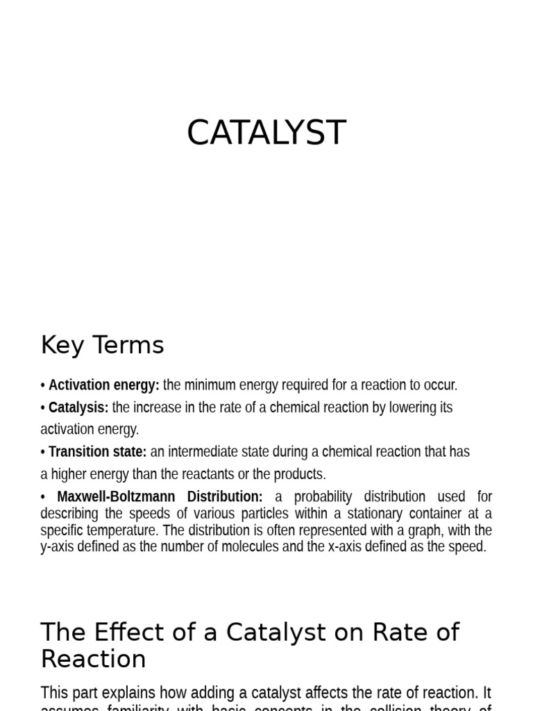 CATALYST | PDF