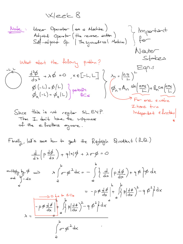 Week8 | PDF | Physics | Mathematical Physics