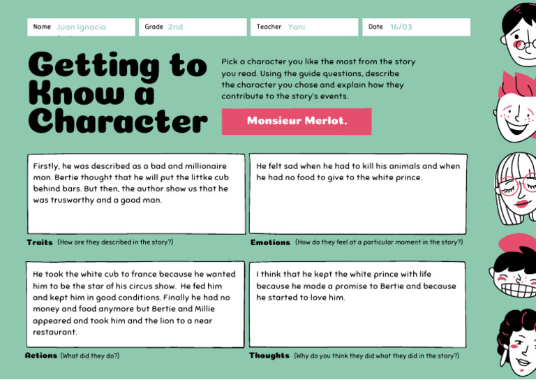 1 Character Canva | PDF