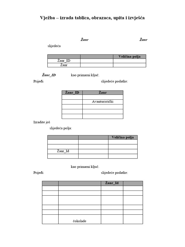 Vjezba BP 2019 | PDF