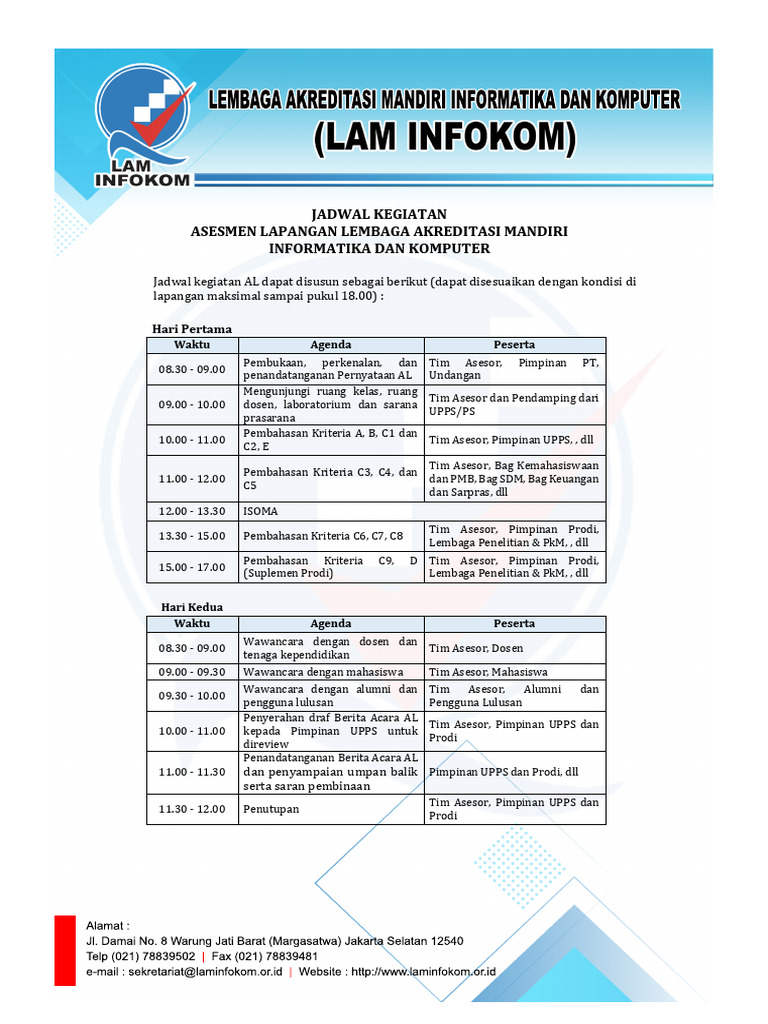 Asessment RPL Lam Infokom | PDF
