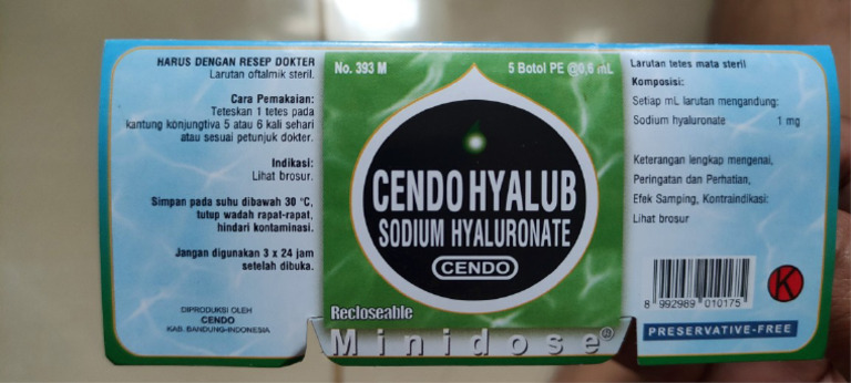 Cendo Hyalub Part 01 | PDF