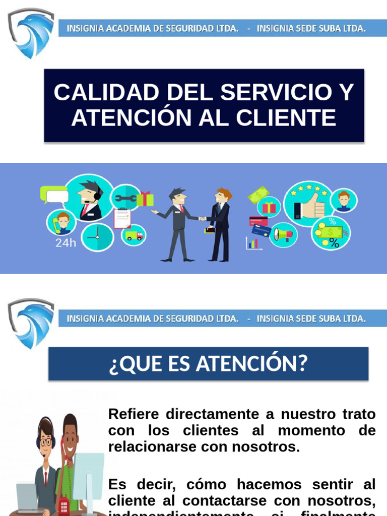Calidad y Atención al Cliente | PDF | Calidad (comercial) | Cliente