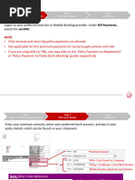 AIA Online Payment Guide: JomPAY & Banks | PDF | Online Banking | Banks ...