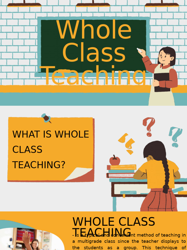 Whole Class Teaching in Multigrade Settings | PDF