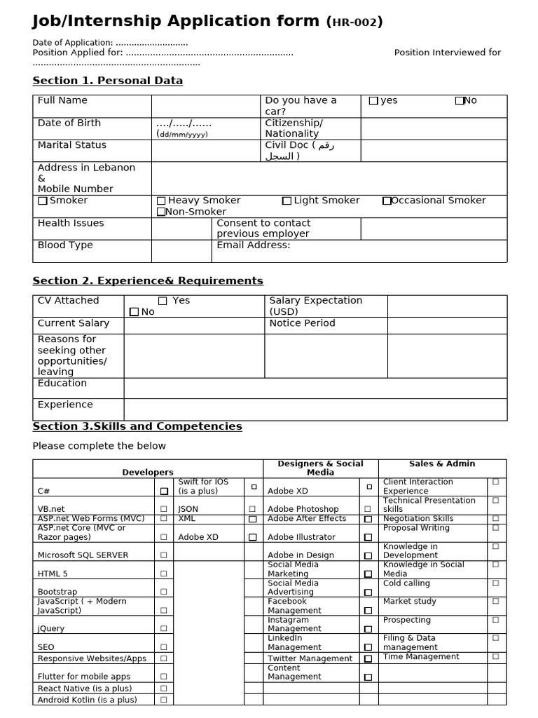 Candidate Introduction Form | PDF | Mobile App | Computing