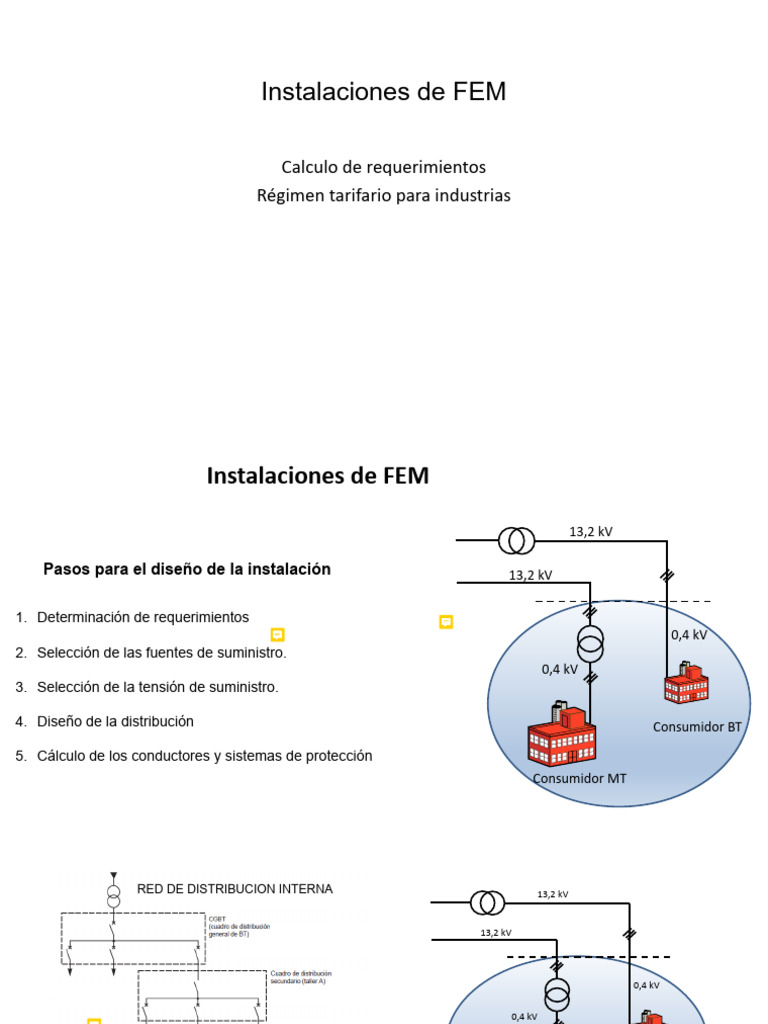 3 FEM calculo de requerimientos II | PDF | Energia electrica | Vatio