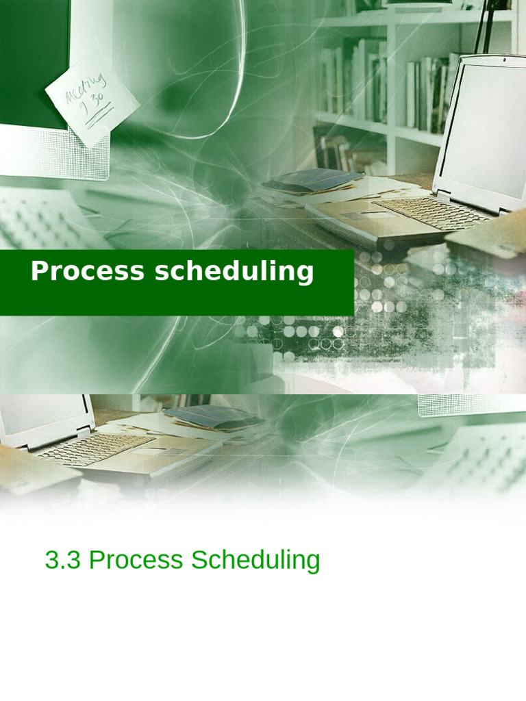 AAchapter4 Schedulers | PDF | Scheduling (Computing) | Process (Computing)